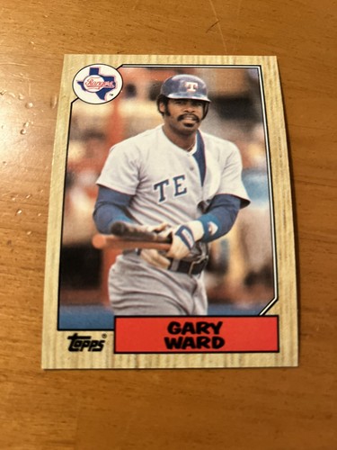 1987 Topps - #762 Gary Ward for sale online | eBay