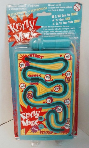 KRAZY MAZE ELECTRONIC GAME HILCO CORP 1997 100% COMPLETE In Sealed ...