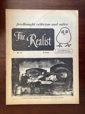 THE REALIST #37 - September 1962 - PAUL KRASSNER - BITING SATIRE ...