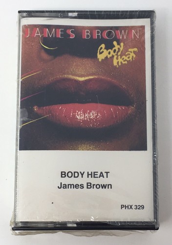 JAMES BROWN “Body Heat” SEALED Cassette Tape Phoenix PHX 329 R&B Funk ...
