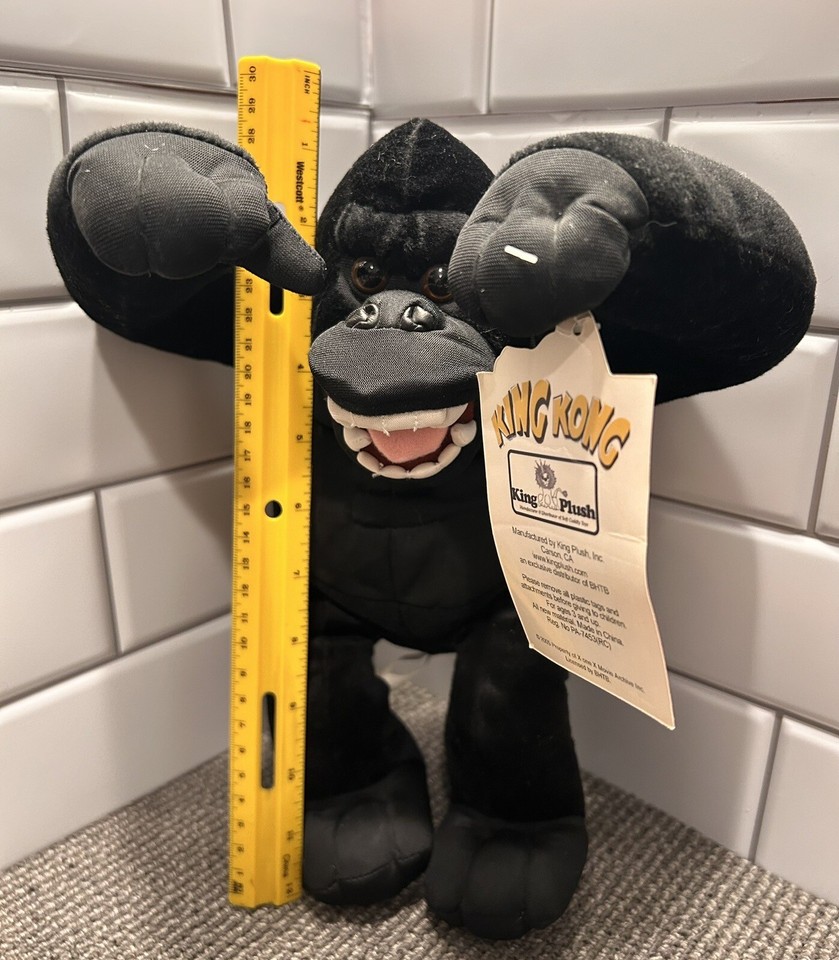 2005 “King Plush” Brand King Kong Stuffed Animal Plush 12" | eBay