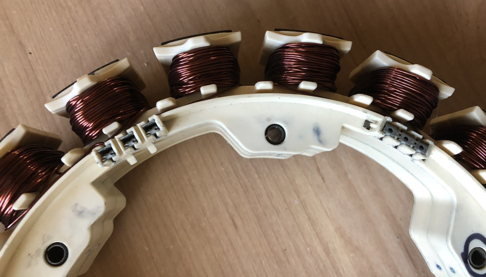 Lot of 3 Maytag Whirlpool Washer Motor Stator Assembly W10006483 ...