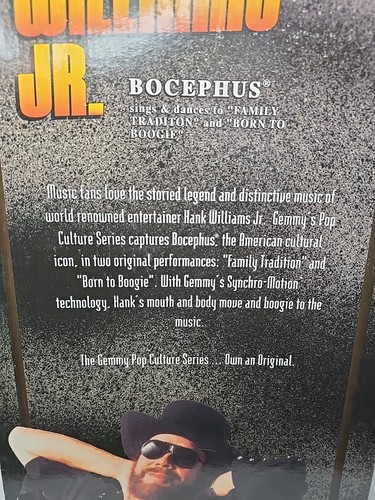 Hank Williams JR. Dancing Bocephus Singing Toy Doll | eBay