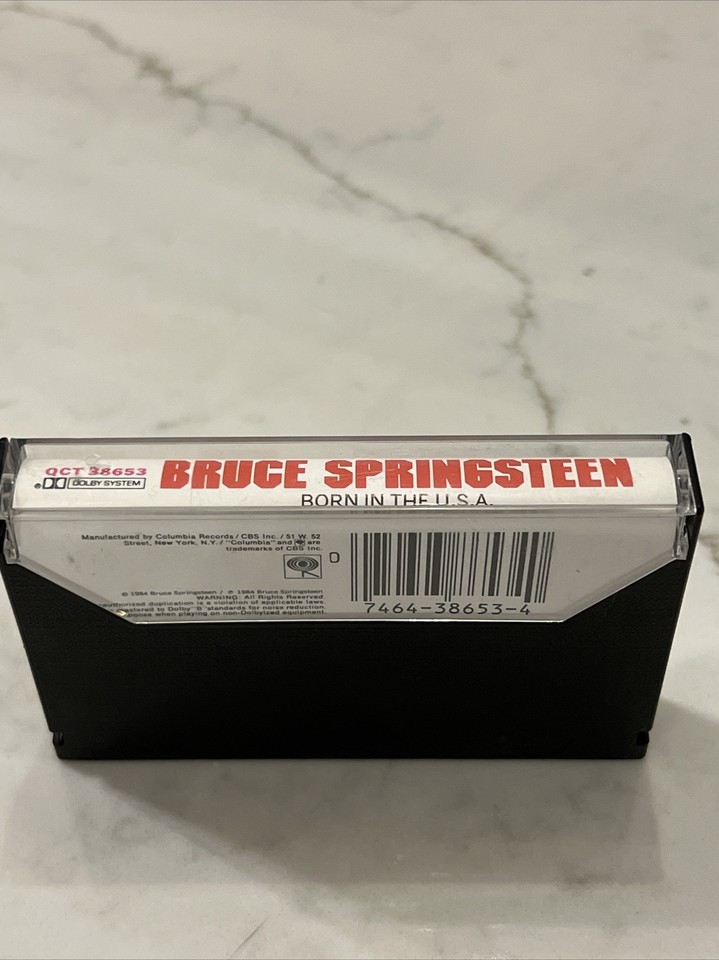 Born in the U.S.A. by Bruce Springsteen (Cassette, Jun-1984, Columbia ...
