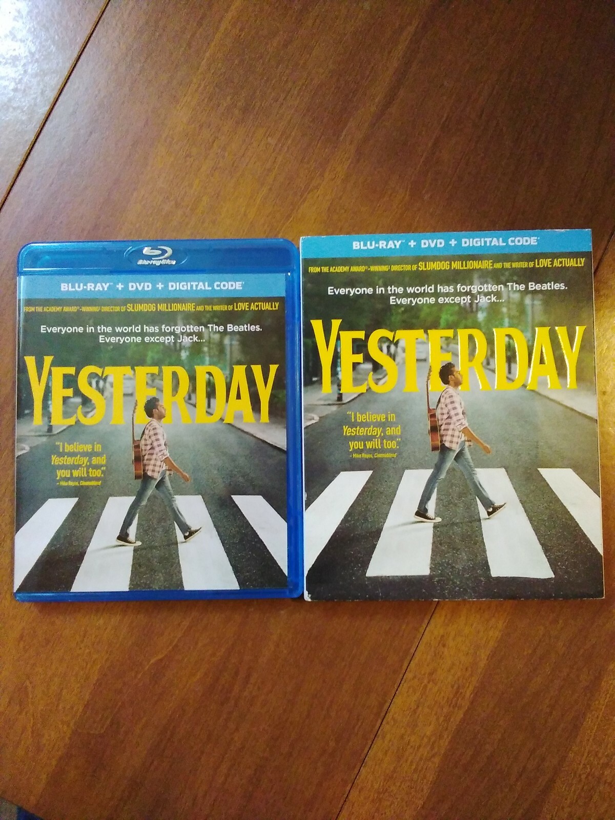 Yesterday Blu-ray + DVD No Digital With Slipcover Used | eBay