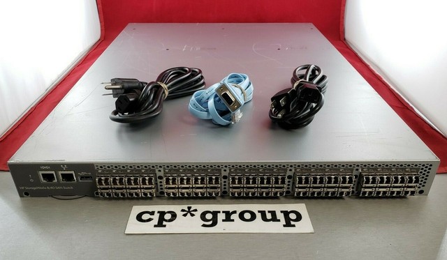 HP StorageWorks (AM869A) 24-Ports Rack-Mountable Switch for sale online ...