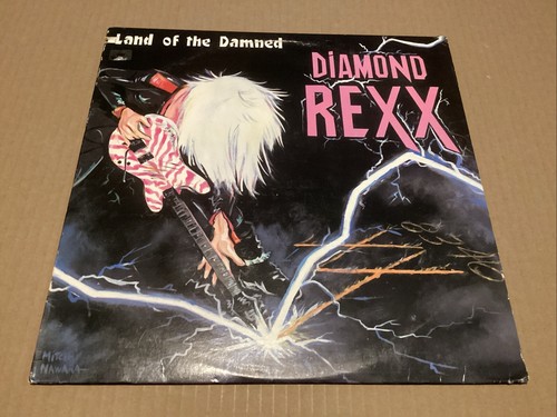Diamond Rexx Land Of The Damned LP Vinyl 33RPM Record Promo Free ...