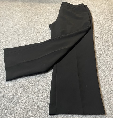 Kasper Wide Leg Dress Pants Woman’s Sz 18 Black Slouchy Career Academia ...