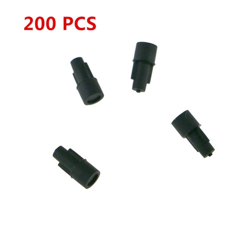 200PCS Black For PS 4 Silicon Rubber Reset Key Restart Button for PS4 ...