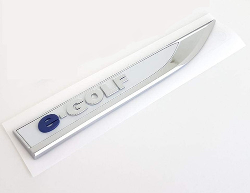 NEW VOLKSWAGEN E-GOLF MK7 FRONT RIGHT WING BADGE 5GE853688EJMX NO DUTY ...