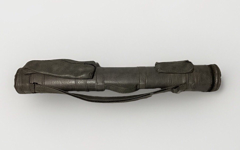 Rare Vintage Giuseppe Billiard Pool Cue Case 3 Butts 6 Shafts In Good ...