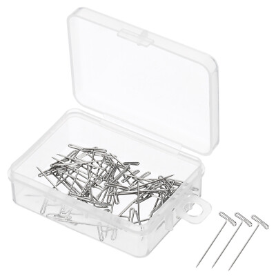 50Pcs T Pins Stainless Steel T-Pins 1 Inch Straight T-Pins Silver | eBay