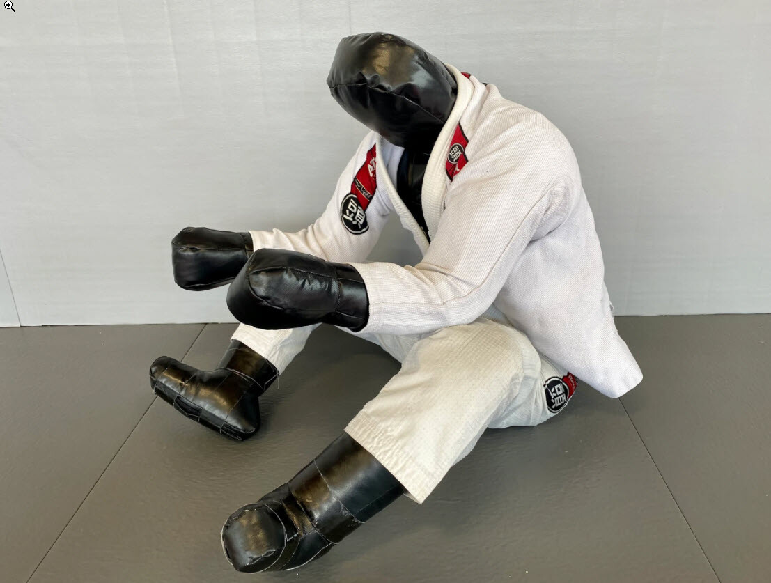 Grappling MMA Dummy Brazilian Jiu Jitsu Vinyl Leather Fabric BJJ Dummy ...