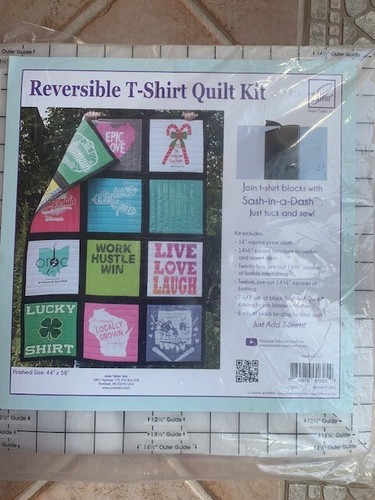 June Tailor Reversible T-Shirt Quilt Kit | eBay