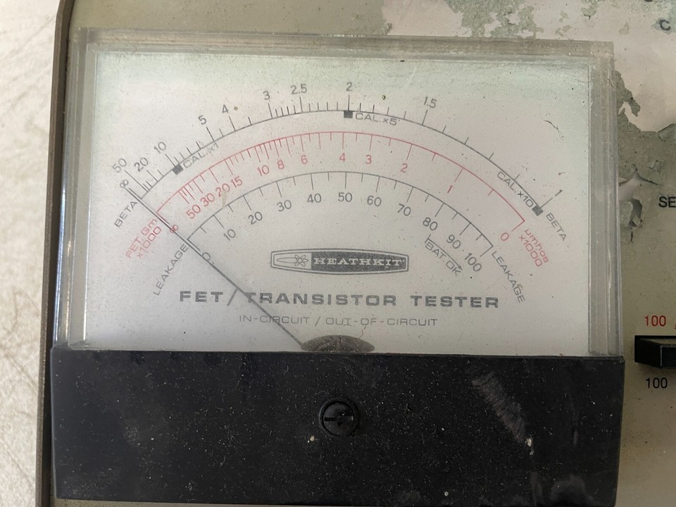 Heathkit FET / Transistor Tester IT-121 Vintage Untested | eBay