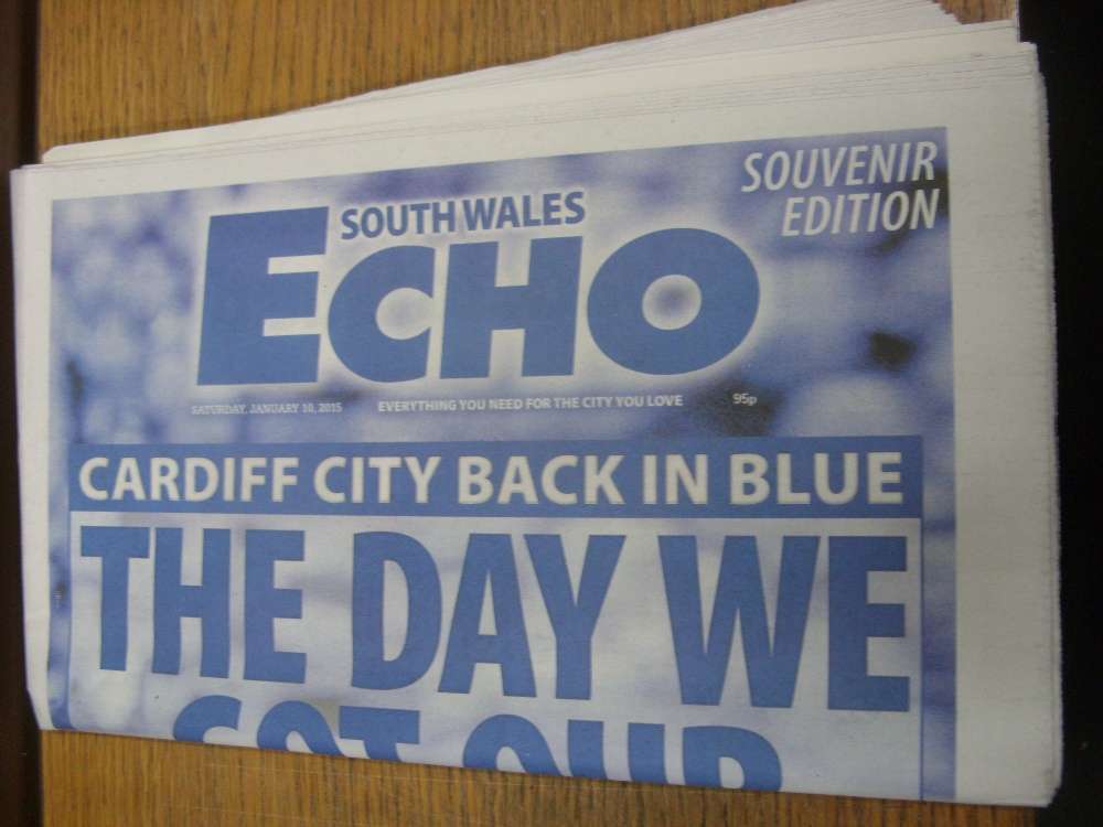 South Wales Echo Logo South Wales Echo, June 5, 1989 The Elvis