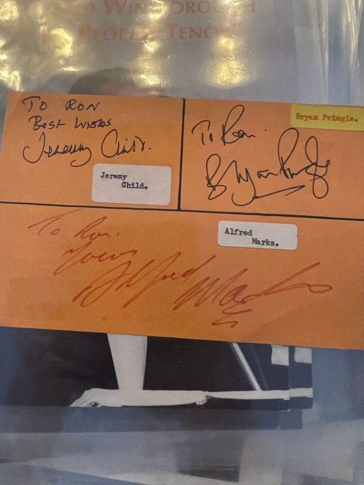 Autograph Card Signed Hammer Horror Anne Stallybrass Actress Rare Plus ...