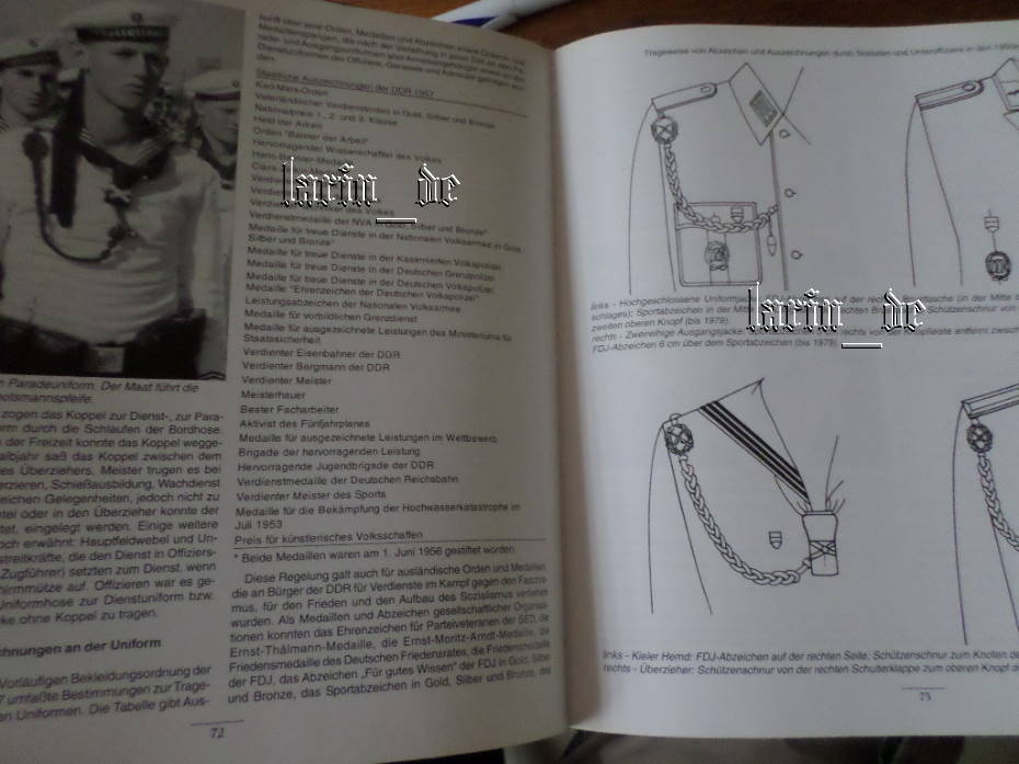 Book obout cold war Uniforms East german Army NVA RDA ( Uniform Jacket ...