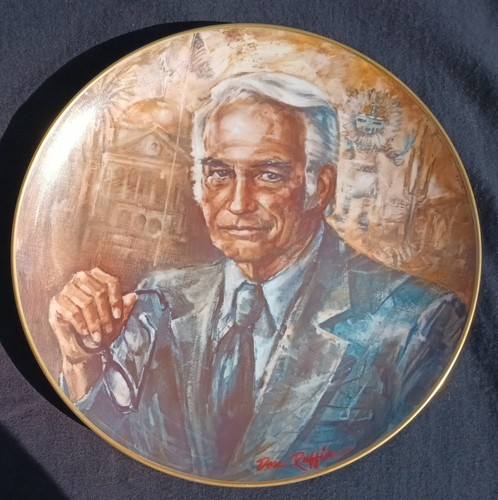 Don Ruffin Limited Ed. Collectors Plate "The Statesman" 2059/3500 ...