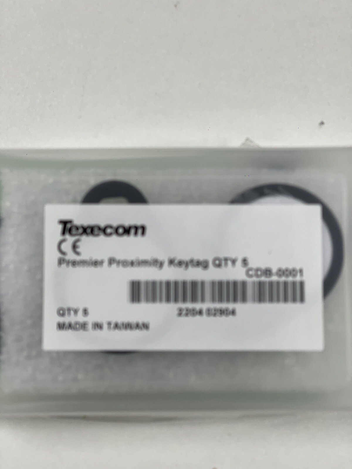 10 X Texecom Premier Proximity Key tags CDB-0001 Pack Of 5 | eBay UK