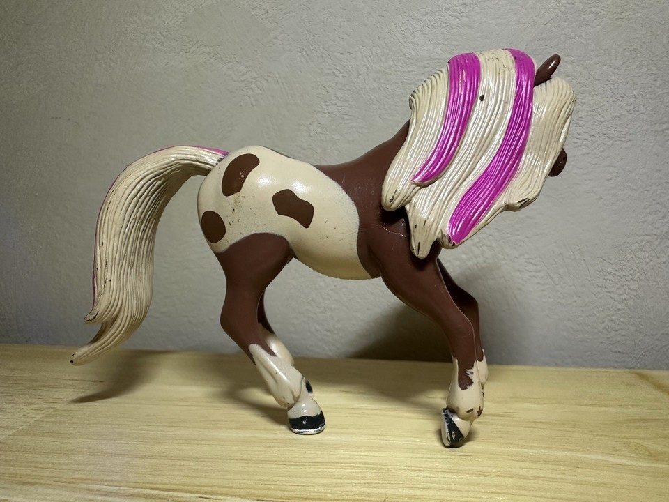 Horseland Calypso Toy Horse Brown/White/Pink 3" Thinkway 2006 | eBay