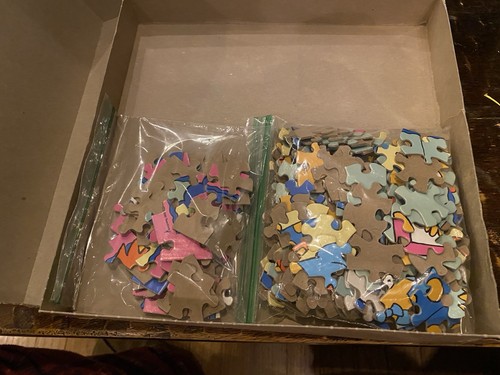 Vintage 1990 The Simpsons Jigsaw Puzzle Complete 250pc Bart Homer Lisa ...