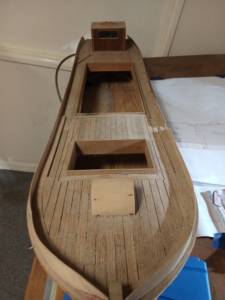 Thames Barge Model Boat Project | eBay UK