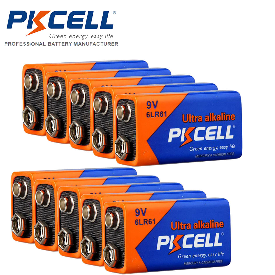 Lots 9V PP3 6LR61 6LP3146 LR22 E522 Alkaline Smoke Detector Battery | eBay