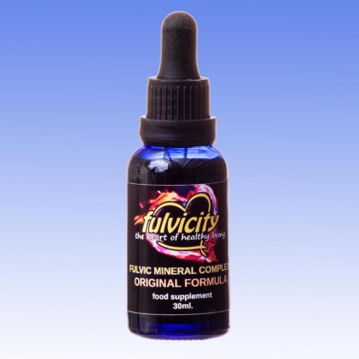 Fulvic Acid Drops, Fulvicity Mineral Complex 30ml. Premium Quality ...