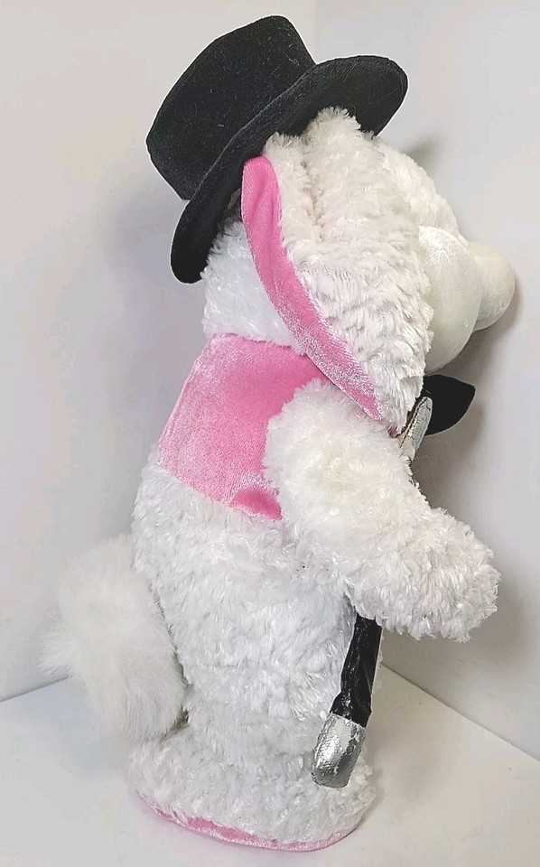 Dan Dee Collectors Choice Musical Animated Easter Bunny Rabbit Magician ...