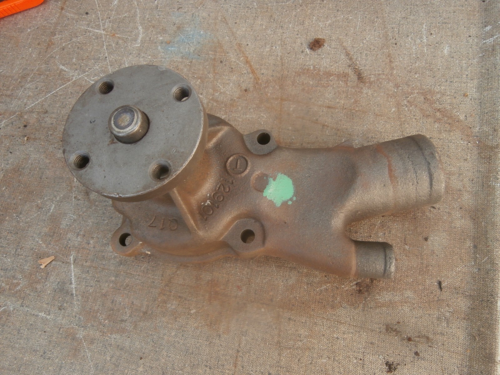 Vintage Rebuilt Water Pump 129101 460482 Chevy | eBay