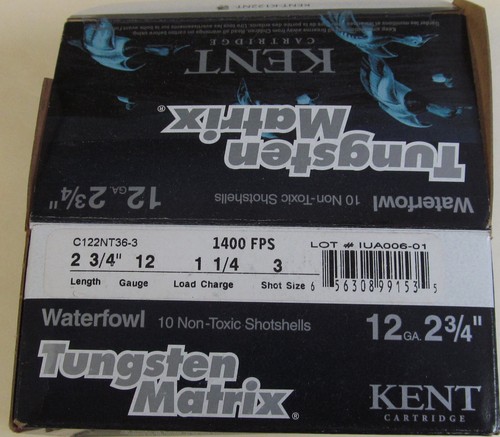 Kent Tungsten Polymer 12 Gauge 2.75" Shotgun Shell Box ~ Empty | eBay