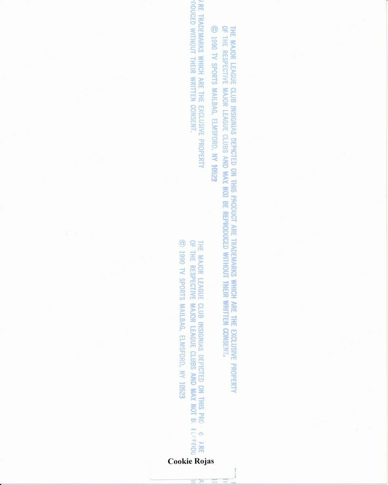 Cookie Rojas Phillies Signed/Autographed 8x10 Photo 126074 | eBay