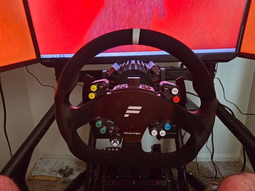 Fanatec CSL DD Pro (Gran Turismo) Wheel Base (8 NM) w. Clubsport GT V2 ...