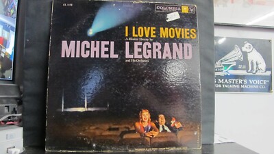 MICHEL LEGRAND, I LOVE MOVIES - LP CL 1178 | eBay