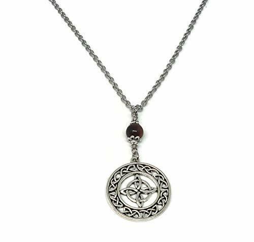 Celtic Witch Knot Protection Necklace Available in a choice of 8 Colors ...