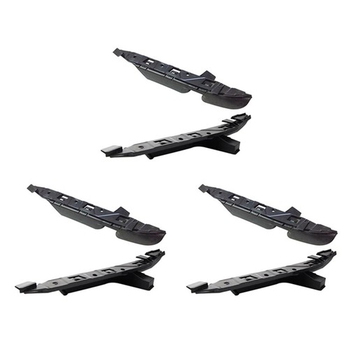 3 Pair Front Left Right Bumper Guide Support Bracket 51117033705 ...