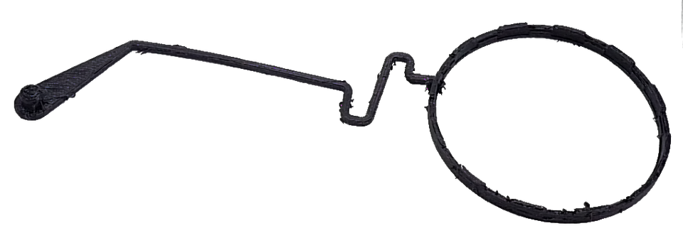 OE Replacement Rubber Fuel Tank Gas Cap Lanyard for 2004-2009 Toyota ...