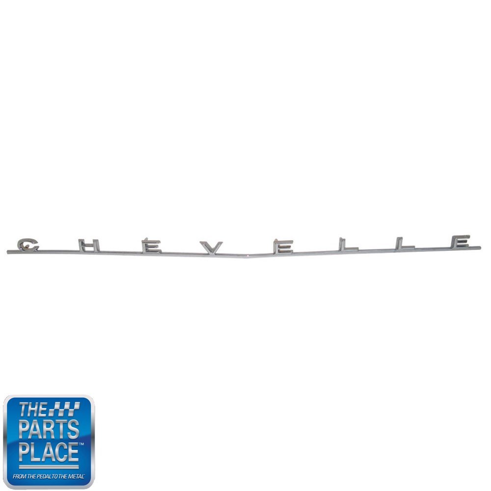 1966-1967 Chevelle SS Sedan Only Rear Panel Emblem Chevelle GM 4229439 ...