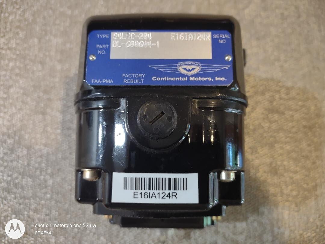 Magneto TCM S4LSC-204 BL-600644-1 *Factory Rebuilt* TIME UNKNOWN ...