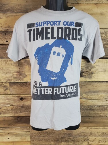 Doctor Who Ripple Junction Tshirt M Unisex Gray Timelords Chest 38 ...