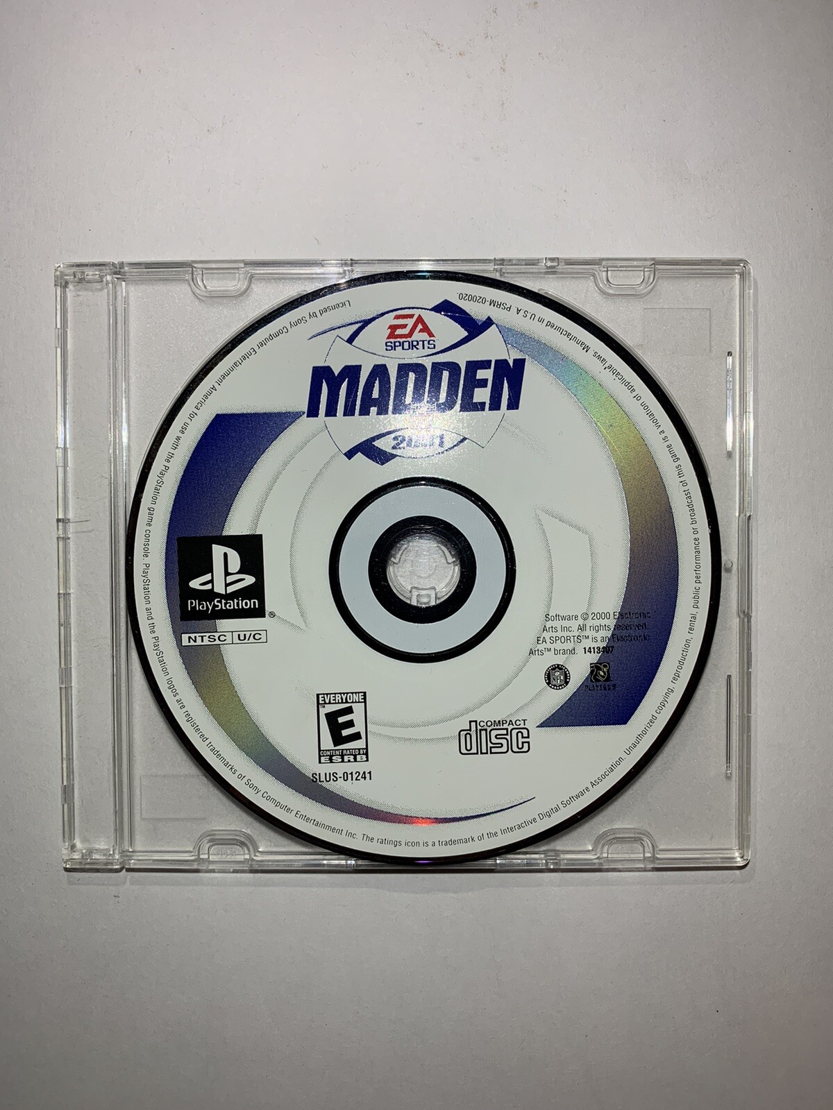 Madden NFL 2001 (Sony PlayStation 1, 2000) Disc Only Tested Working | eBay