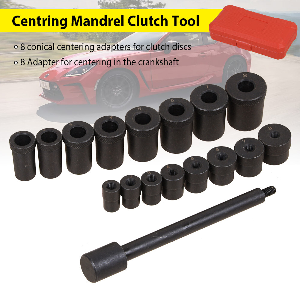 17Pcs Clutch Alignment Tool Kit Aligning Universal For All Cars & Vans ...