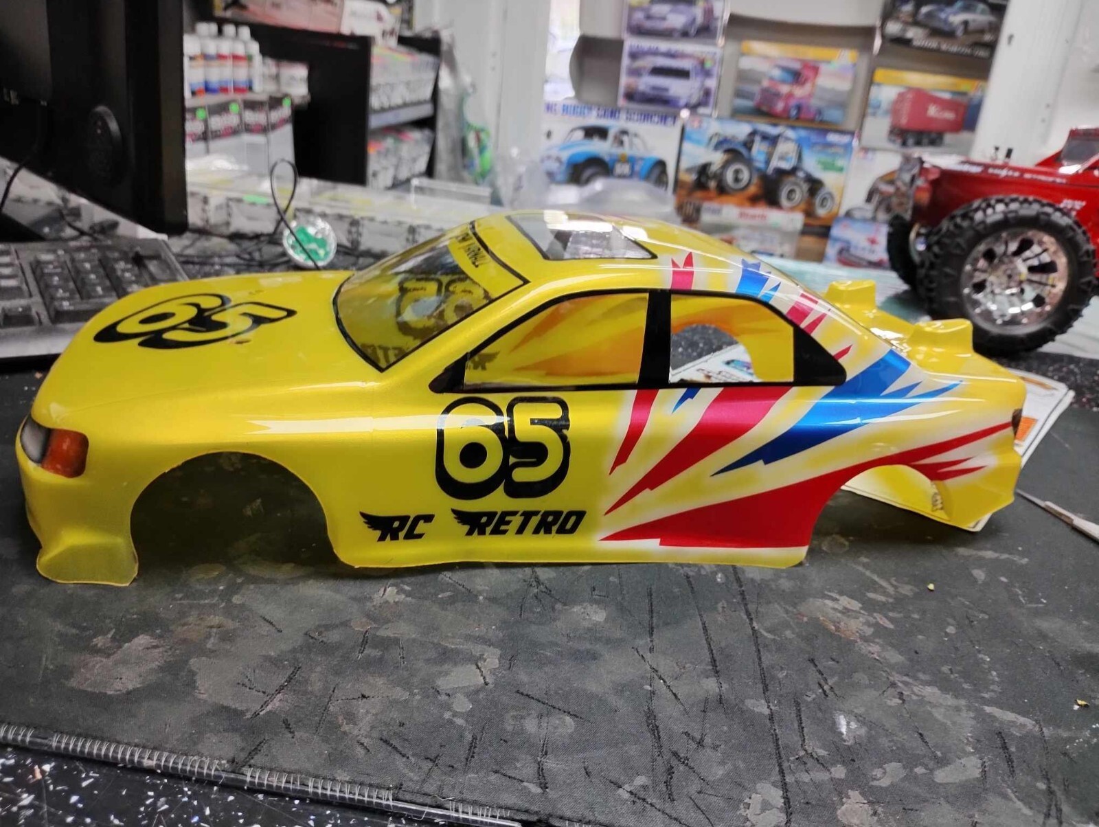 Retro Peugeot 406 Rc touring car shell 190mm TT01 TT02 1/10th | eBay UK