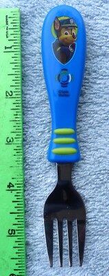 CHASE the dog by zak! designs Stainless Youth Fork Blue Plastic Handle ...