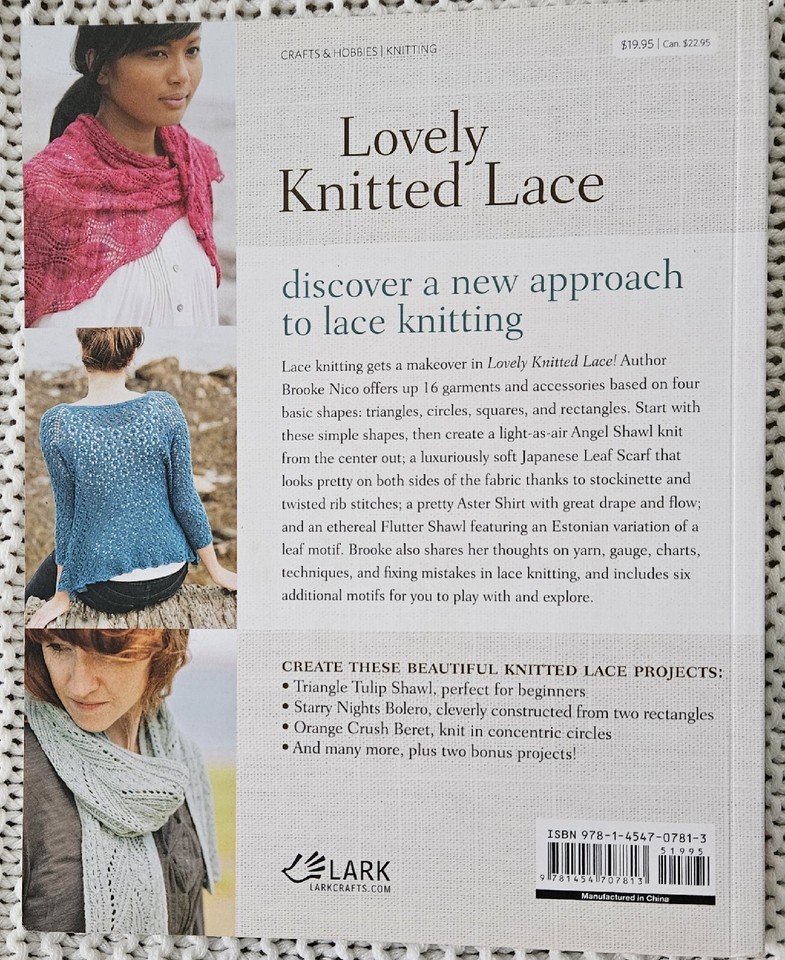 Lovely Knitted Lace : A Geometric Approach to Gorgeous Wearables by ...