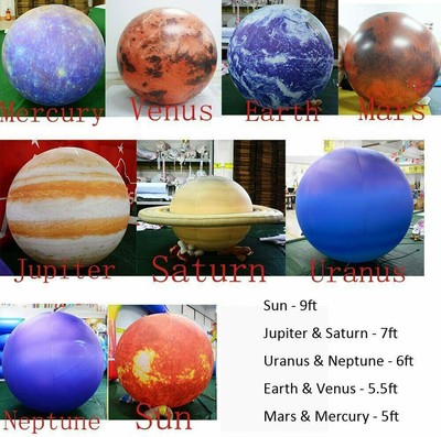 Solar System Balloons