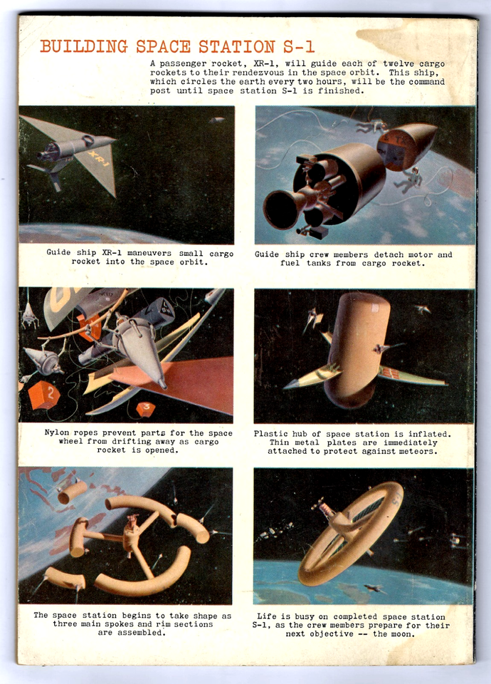Walt Disney's MAN IN SPACE a 1963 DELL GIANT #27 in FN+ condition Dell ...