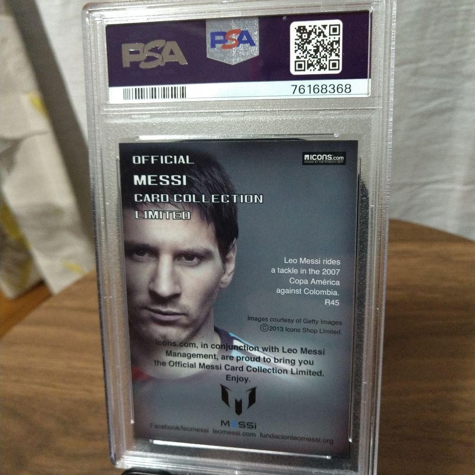 [PSA9] mc35 Lionel Messi Official Card Copa America 2007 Psa 9 | eBay