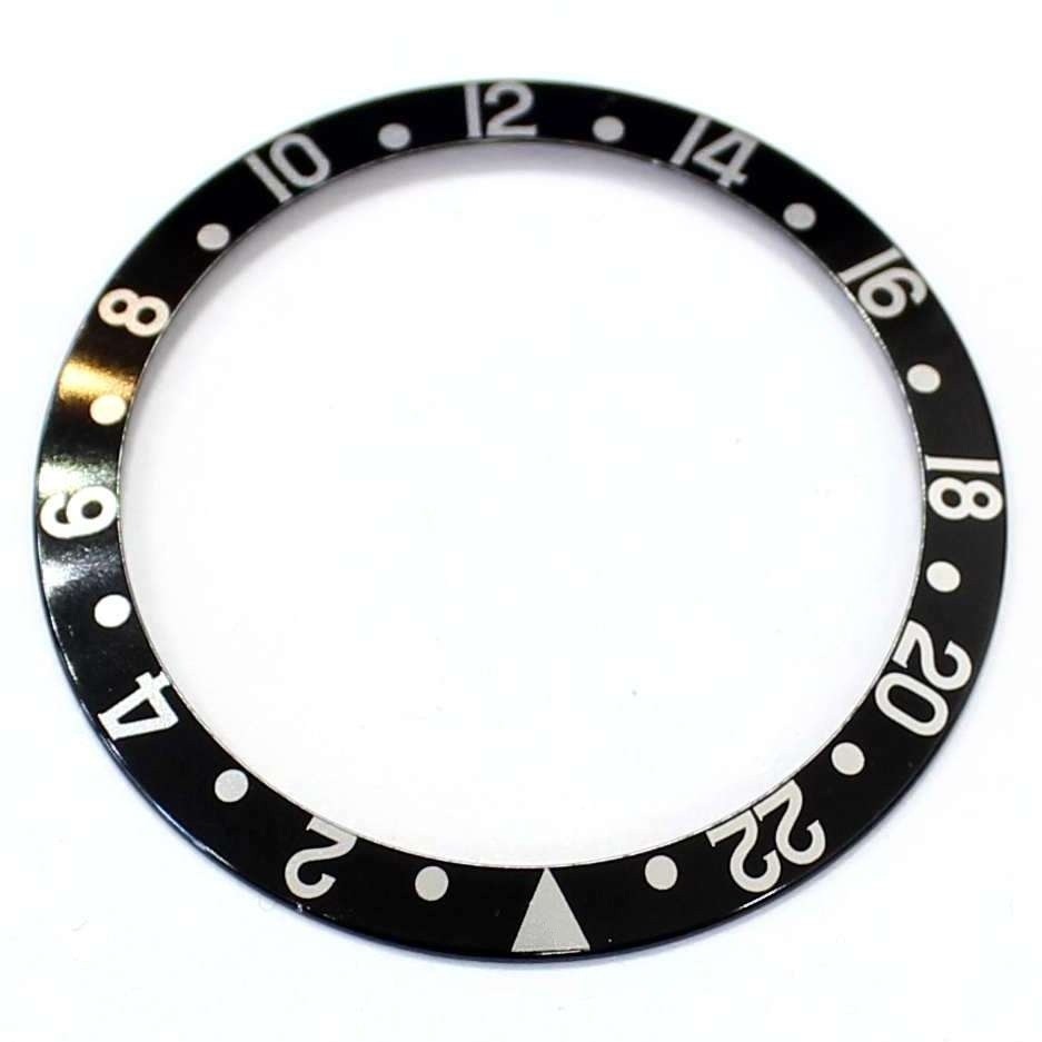 ROLEX Genuine GMT Master Bezel Disc 16710 16700 Parts Rolex Black | eBay UK